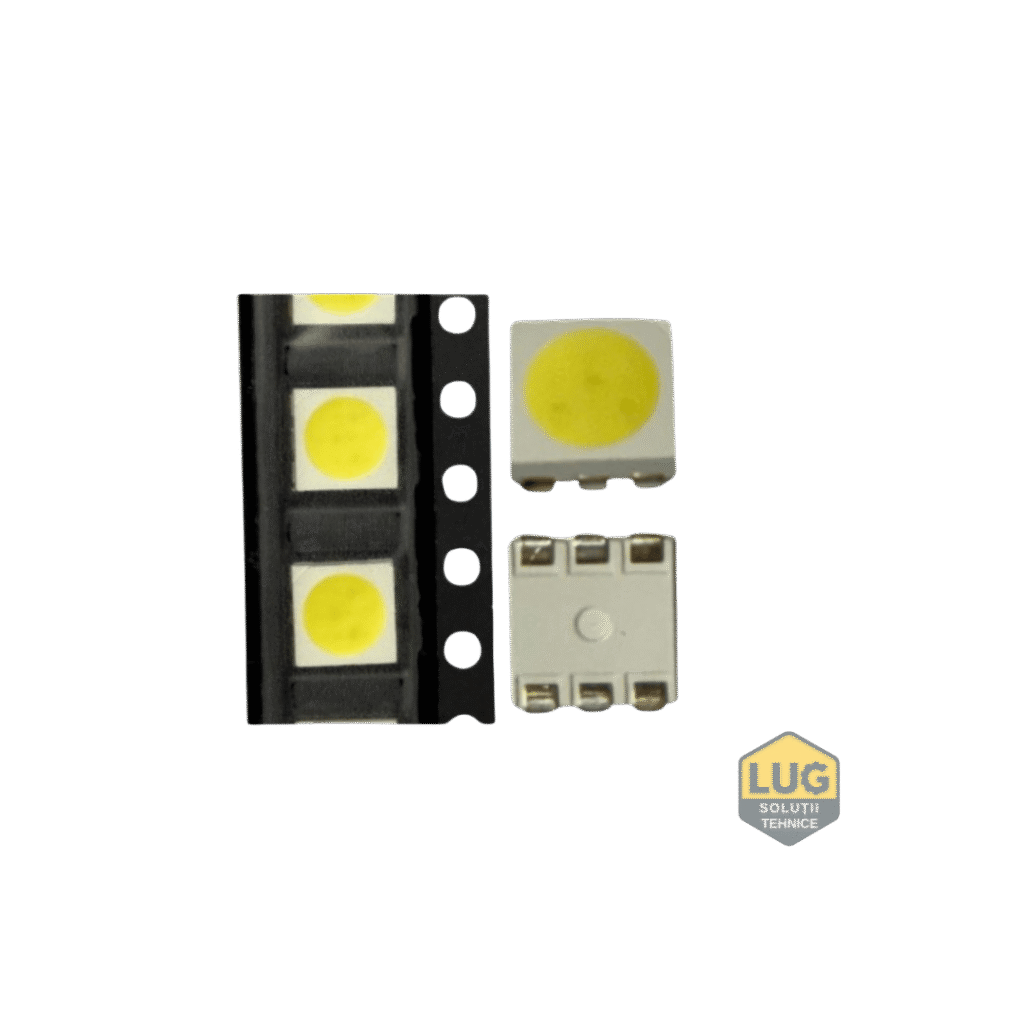 LED SMD 5050 PLCC6 ALB RECE – LUG SOLUȚII TEHNICE